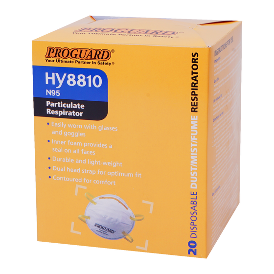 Particulate Respirator | Respiratory Protection | Proguard Technologies ...