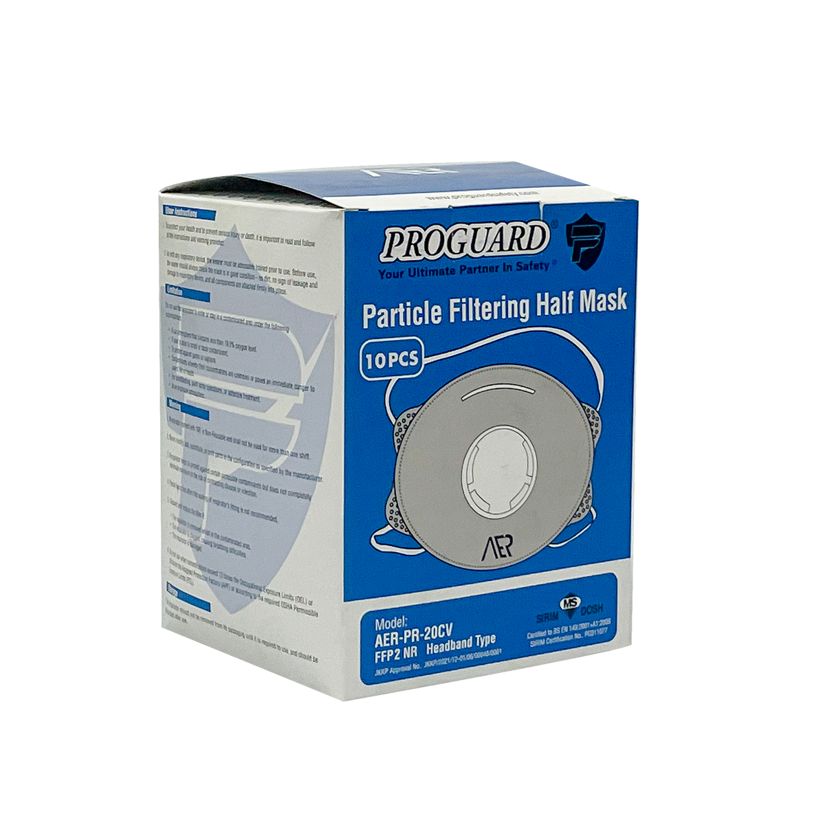 AER Valve Particulate Respirator - FFP2 with Carbon Filter ...
