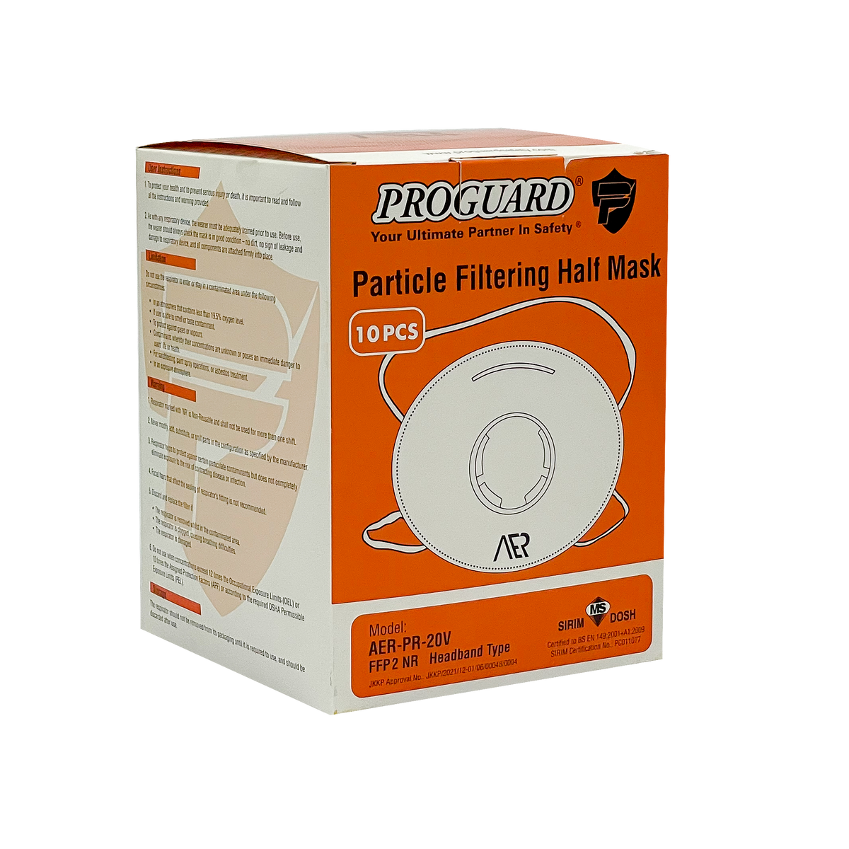 AER Valve Particulate Respirator - FFP2 | Respiratory Protection ...