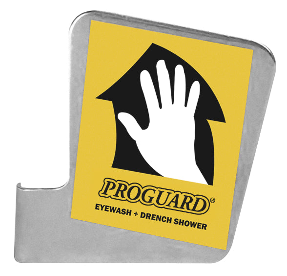 Stainless Steel Push Handle | Emergency Shower | Proguard Technologies ...