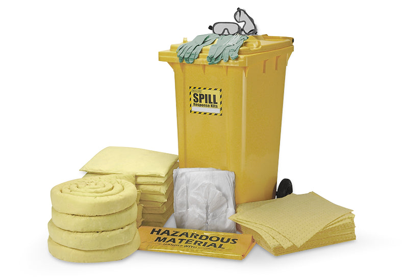 240 Litre Dispenser Spill Kit Cart - Chemical Only | Spill Control ...
