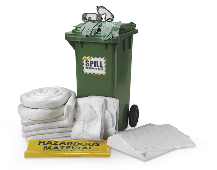120 Litre Dispenser Spill Kit Cart - Oil Only | Spill Control ...