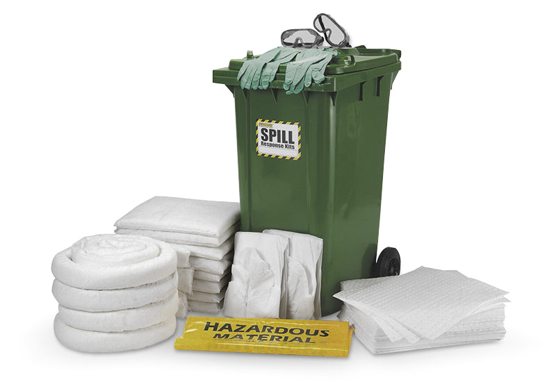 240 Litre Dispenser Spill Kit Cart - Oil Only | Spill Control ...